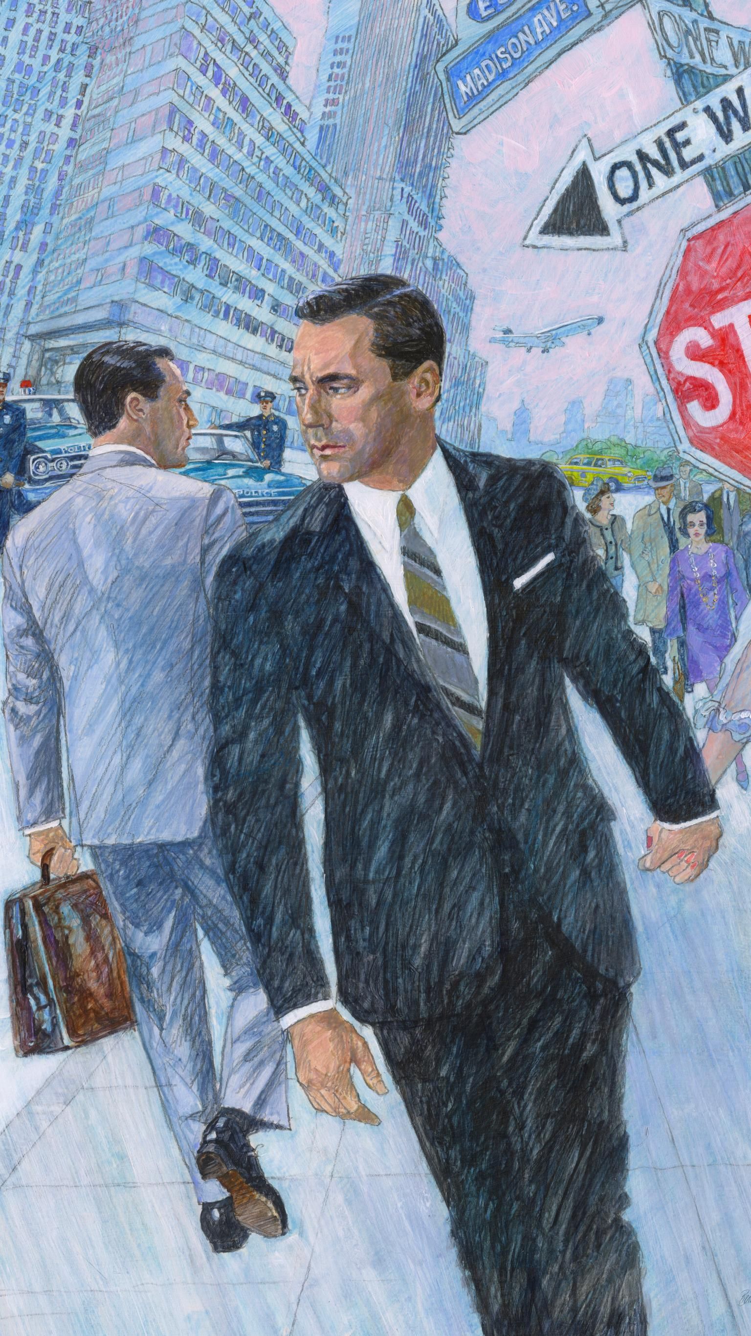 Mad Men Poster Art (#3112943) - HD Wallpaper & Backgrounds Download
