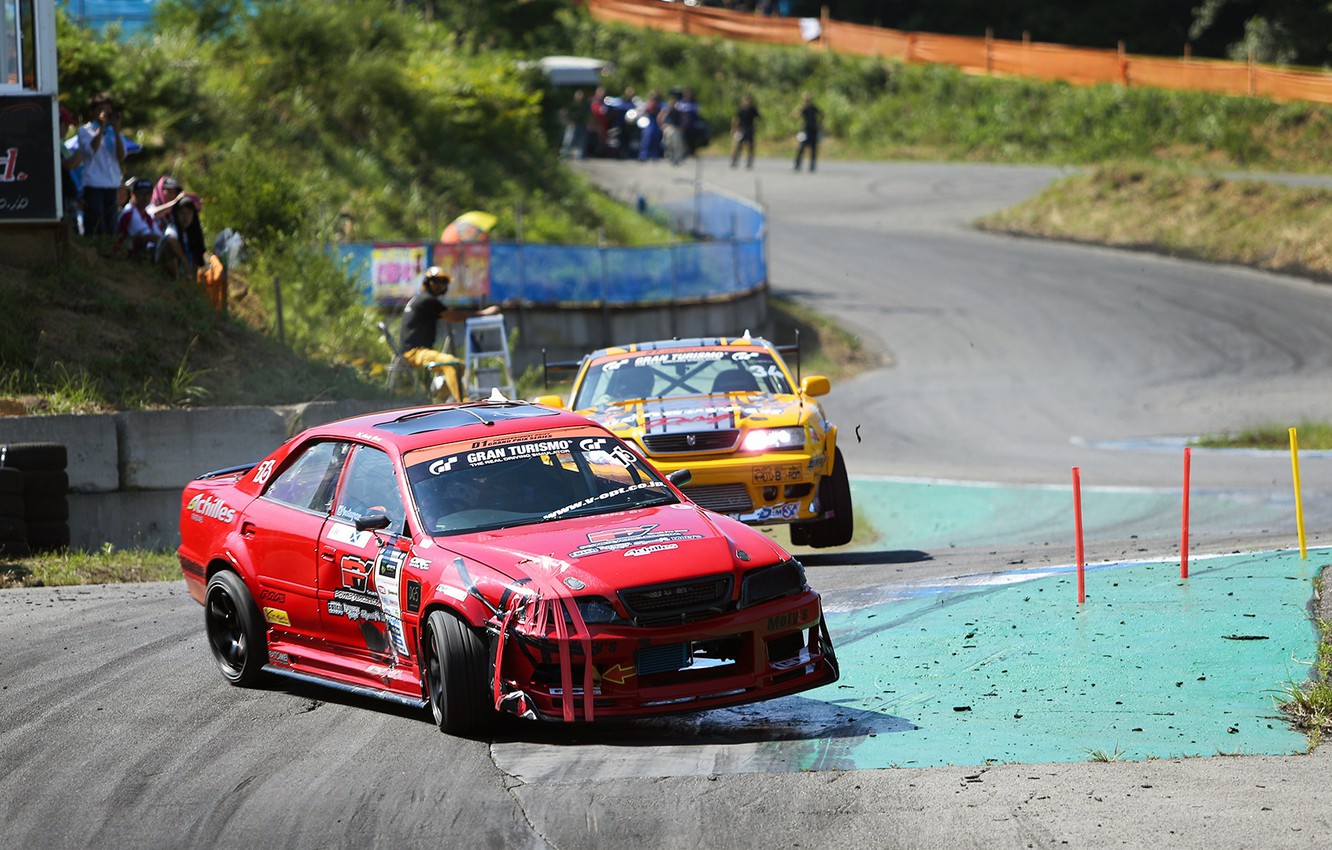 Photo Wallpaper Drift, Toyota, Toyota, Chaser, Kaiser - Toyota Chaser ...