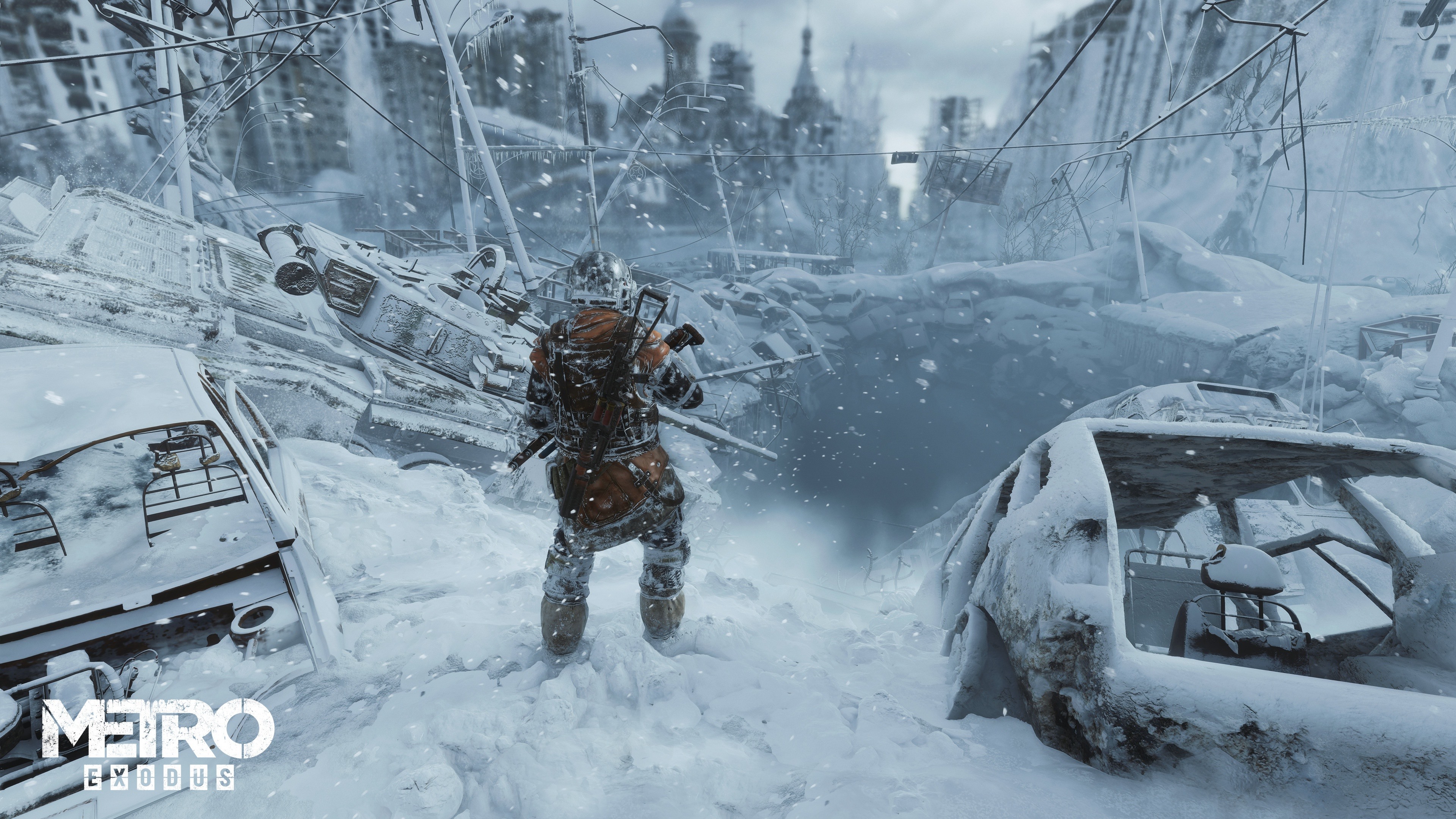 Exodus, City, Ruins, Soldier, Winter - Metro Exodus (#3119376) - HD ...
