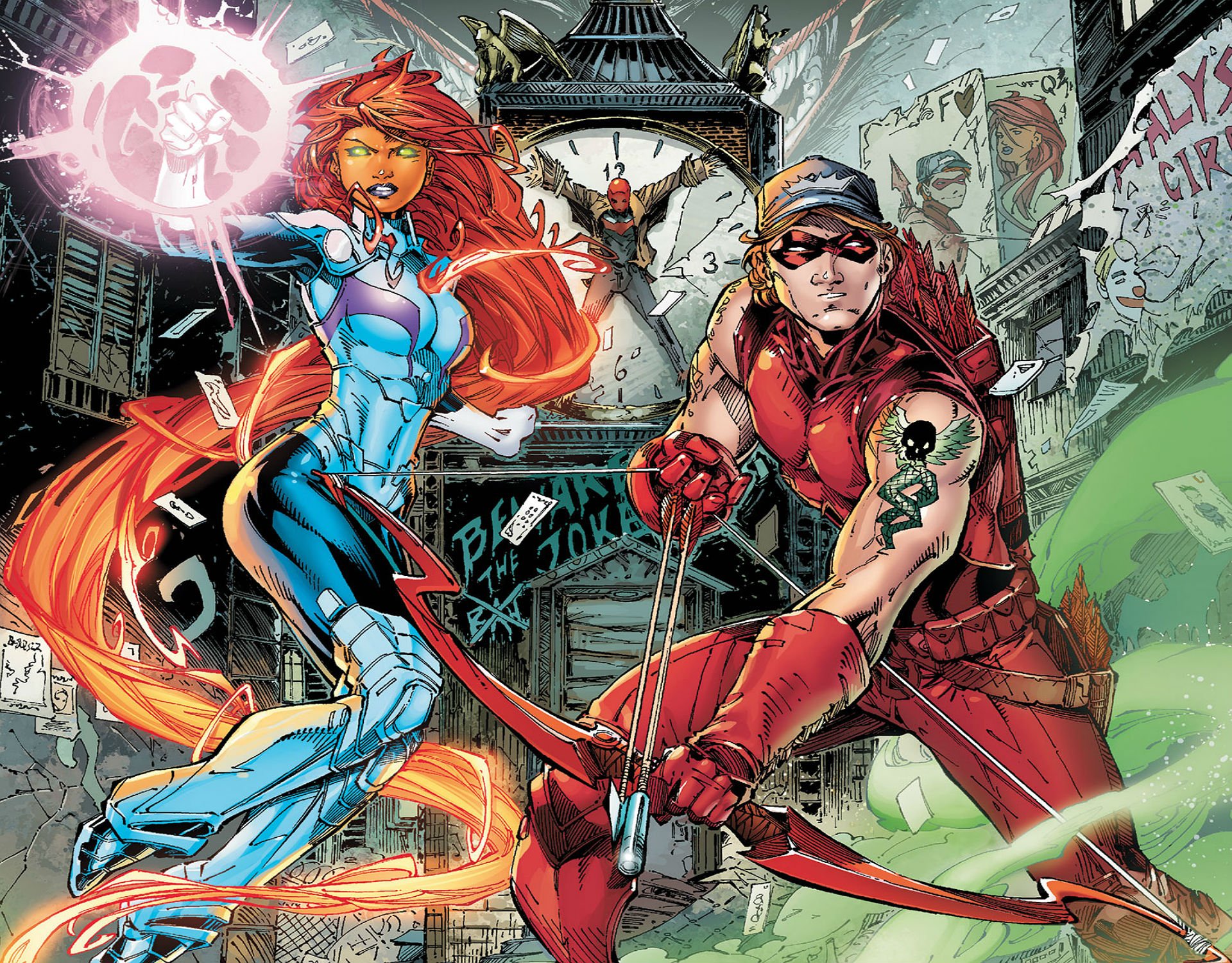 Red Hood Outlaws Dc Comics D C Comics Superhero Heroes - Red Hood And ...