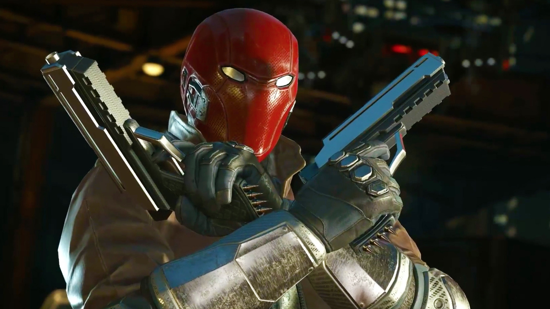 Red Hood Injustice 2 Gun (#3121651) - HD Wallpaper & Backgrounds Download
