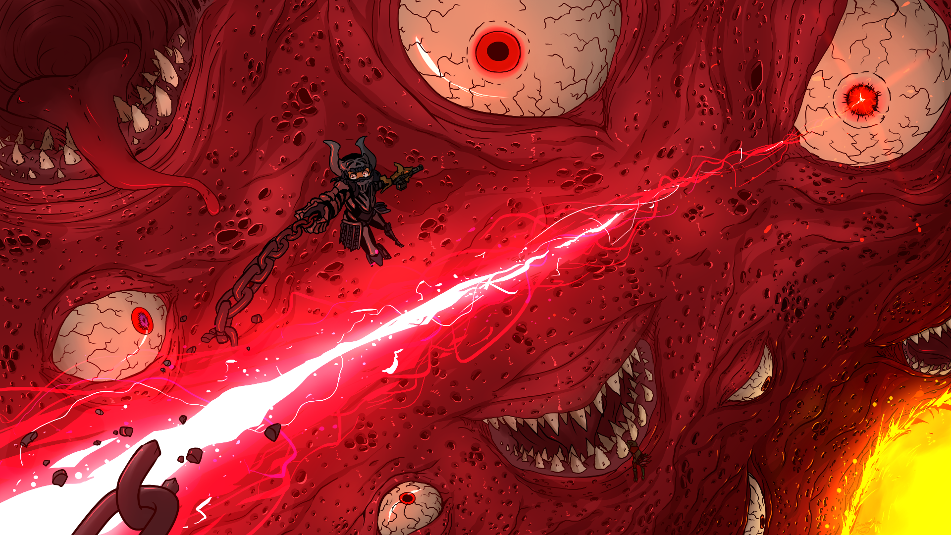 Realistic Terraria Wall Of Flesh (#3124683) - HD Wallpaper ...