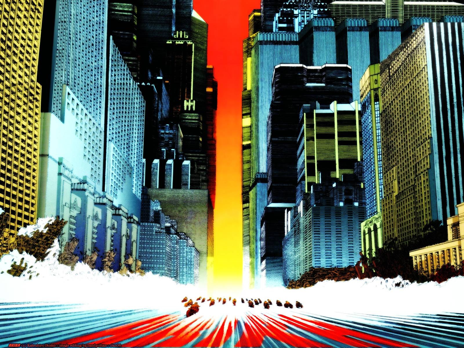 Akira Cityscape (#3136596) - HD Wallpaper & Backgrounds Download