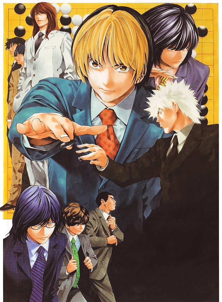 Download Hikaru No Go, Shindou Hikaru, Touya Akira, Group Of - Hikaru No Go On Itl.cat