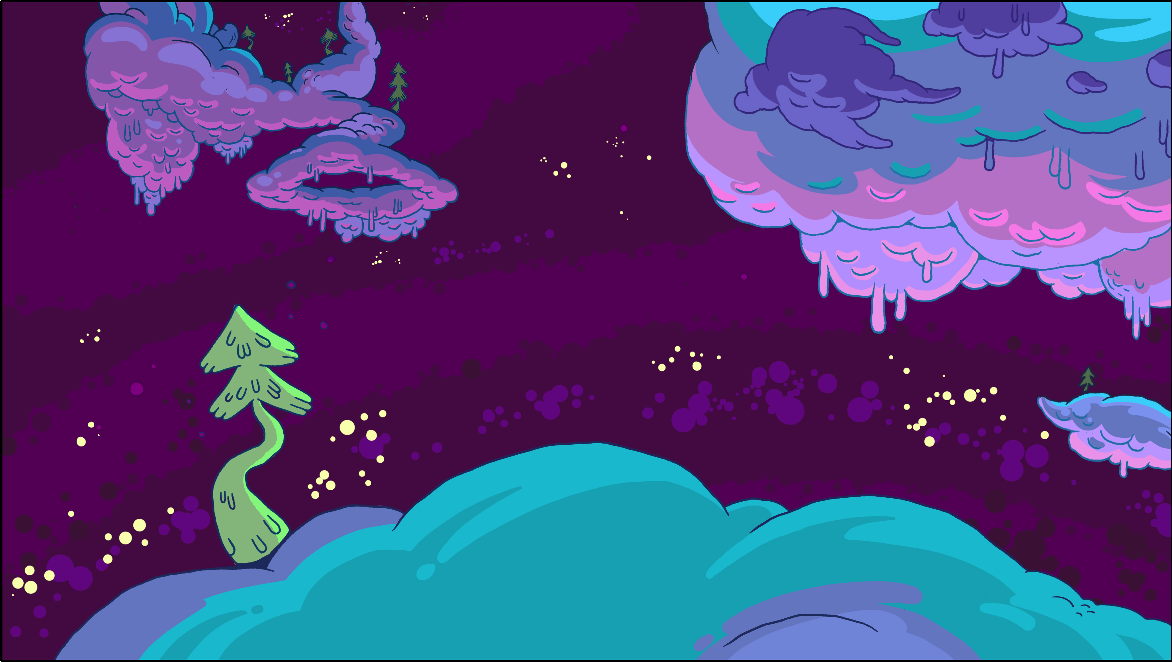 Adventure Time Background - Adventure Time Space Background (#3151480 ...