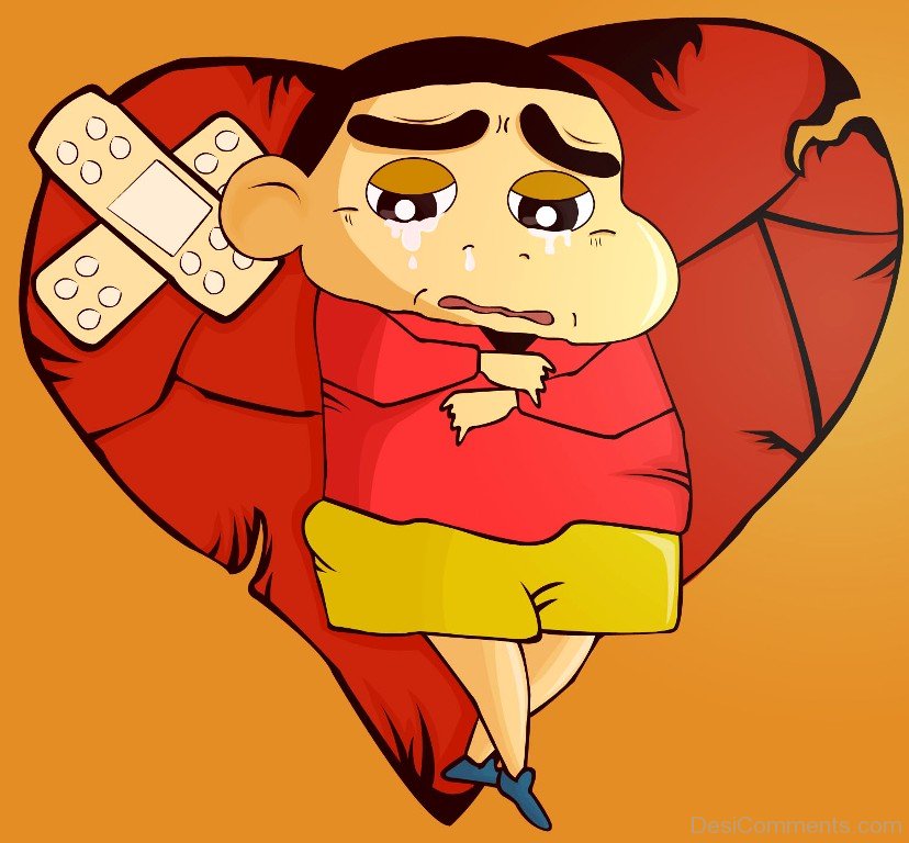 Shin Chan Sad Images Hd (#3159069) - HD Wallpaper & Backgrounds Download
