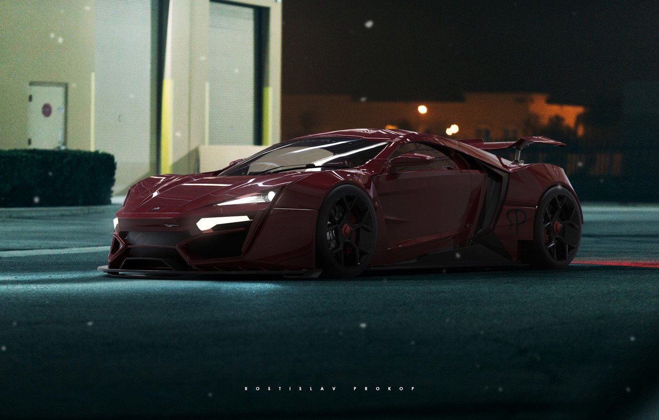 Photo Wallpaper Auto, Machine, Supercar, Rendering, - Lamborghini ...