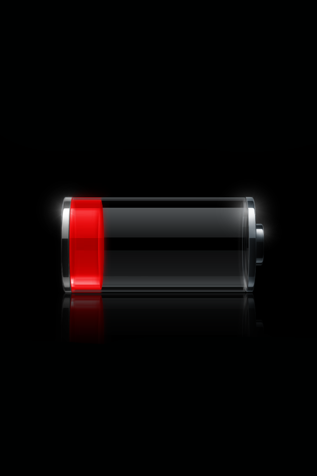 Battery Low - Iphone (#3178253) - HD Wallpaper & Backgrounds Download