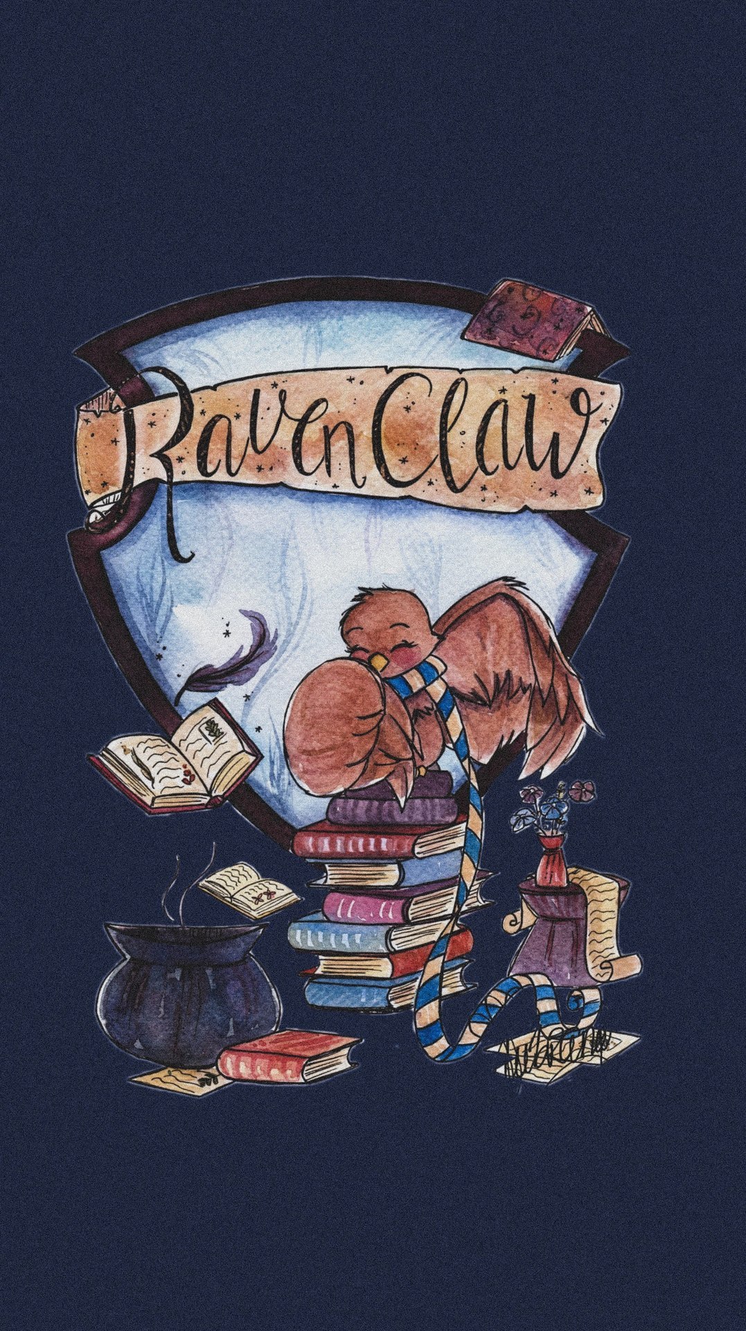 Image - Ravenclaw Art (#3186579) - HD Wallpaper & Backgrounds Download