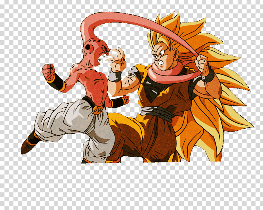 Majin Buu Goku Vegeta Frieza Super Saiyan, Goku, Manga, - Holy Family ...