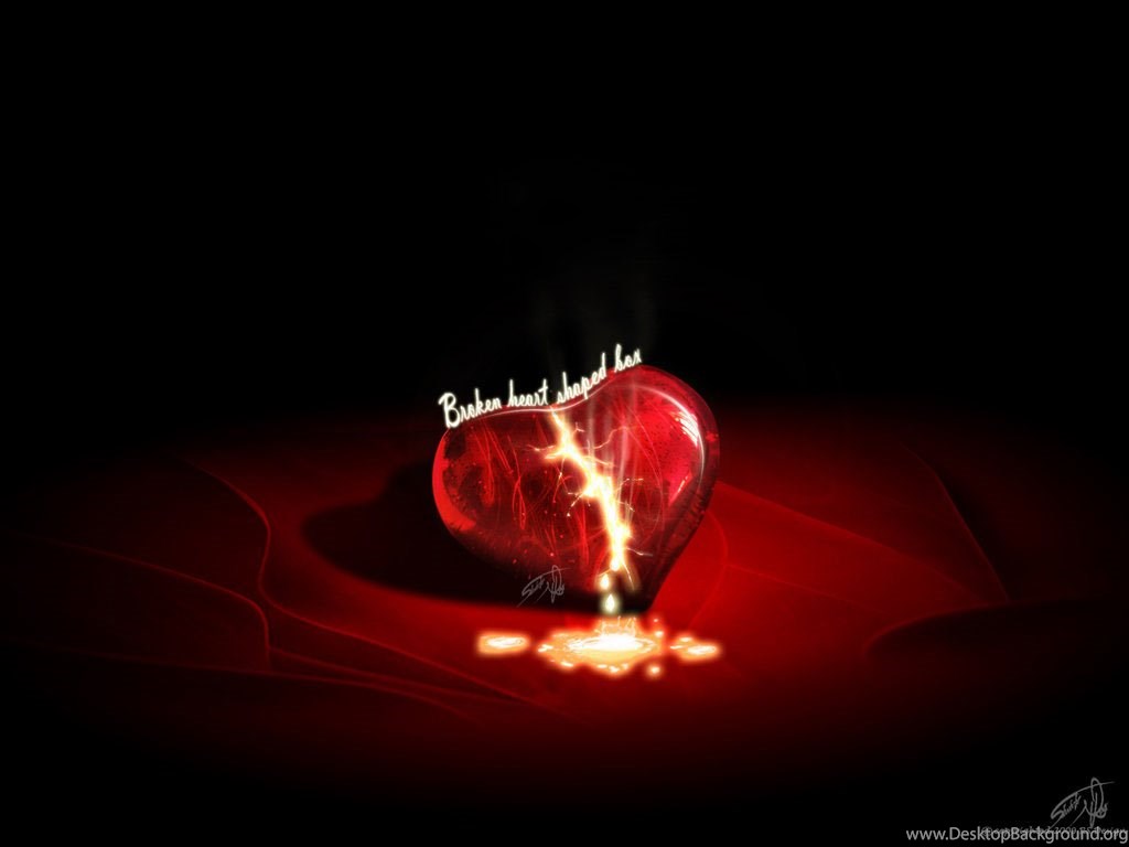 Hurt Touching Wallpaper - Broken Heart With Fire (#322720) - HD ...