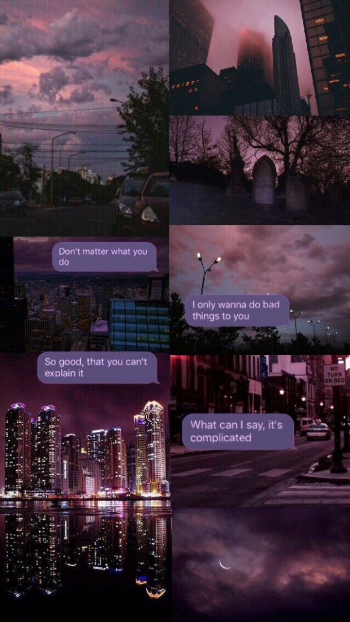 Wallpaper, Purple, And Aesthetic Image - Text Messages Wallpaper Purple ...