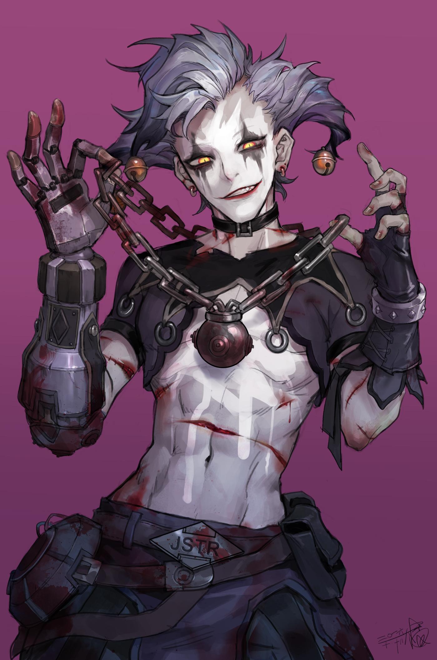 Overwatch Anime Junkrat (#3205809) - HD Wallpaper & Backgrounds Download