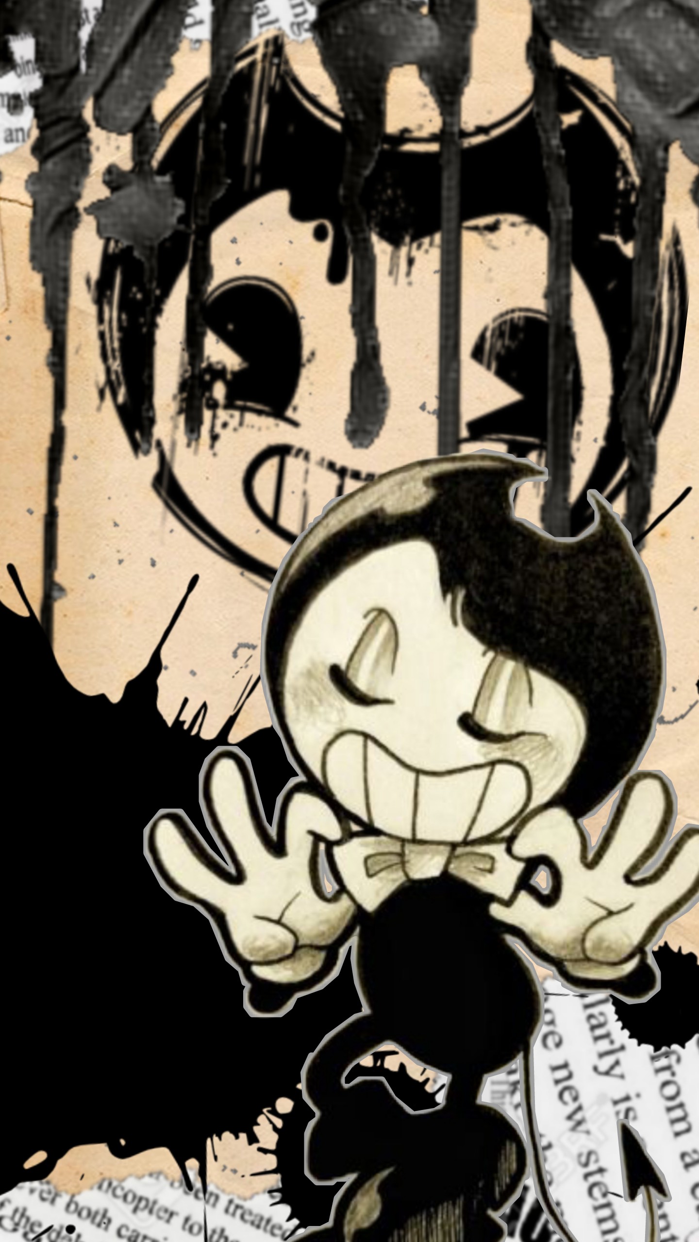 666th Post So Bendy Wallpaper 😂😂 tags - Bendy (#3206926) - HD Wallpaper ...