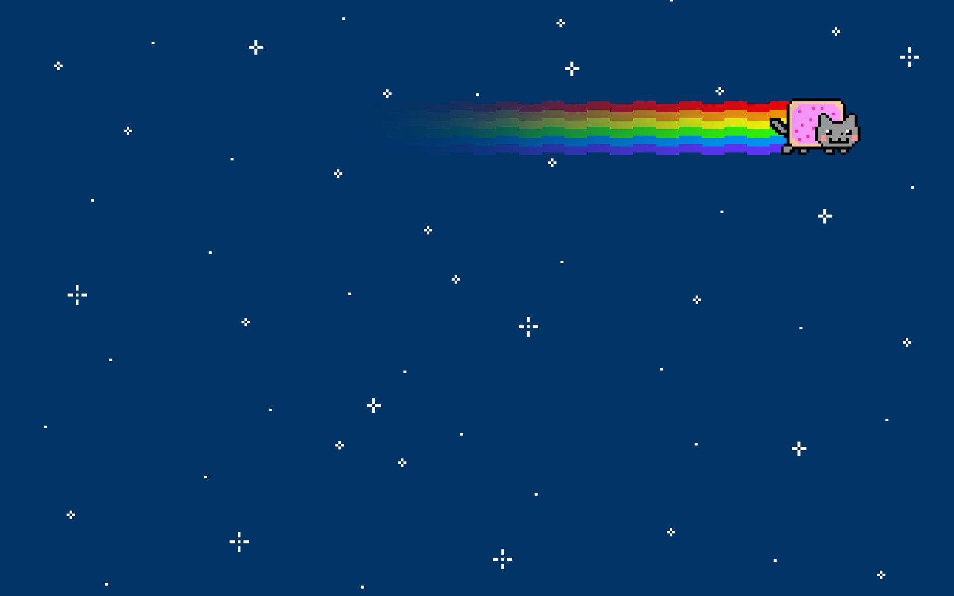 Nyan Cat Background (#3209858) - HD Wallpaper & Backgrounds Download