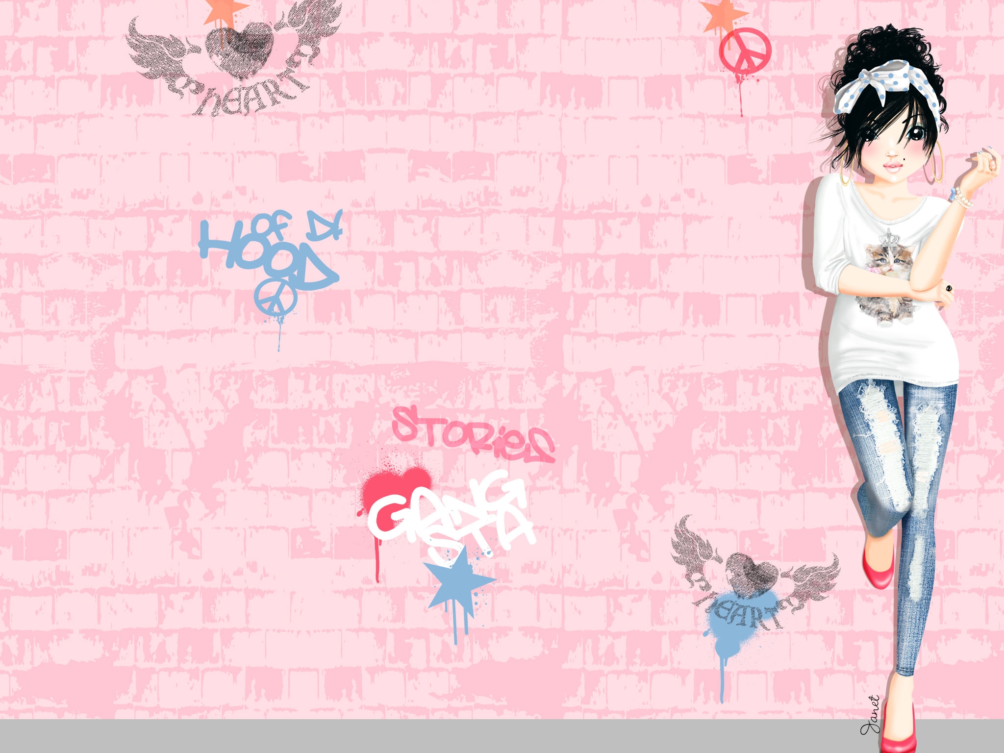 New Top Wallpaper - Top Model (#3220980) - HD Wallpaper & Backgrounds ...