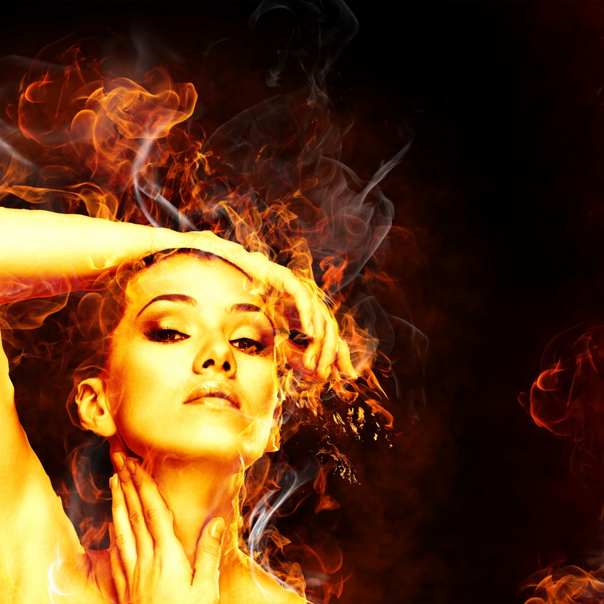 Fire Woman For 2048 X 2048 New Ipad Resolution - Bốc Hỏa Là Gì ...