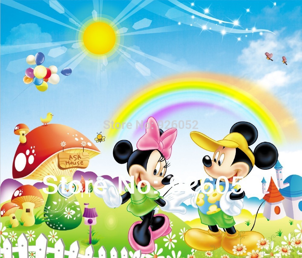 Mickey Mouse Wallpaper For Bedroom Mickey Mouse Diy - Mickey Mouse ...