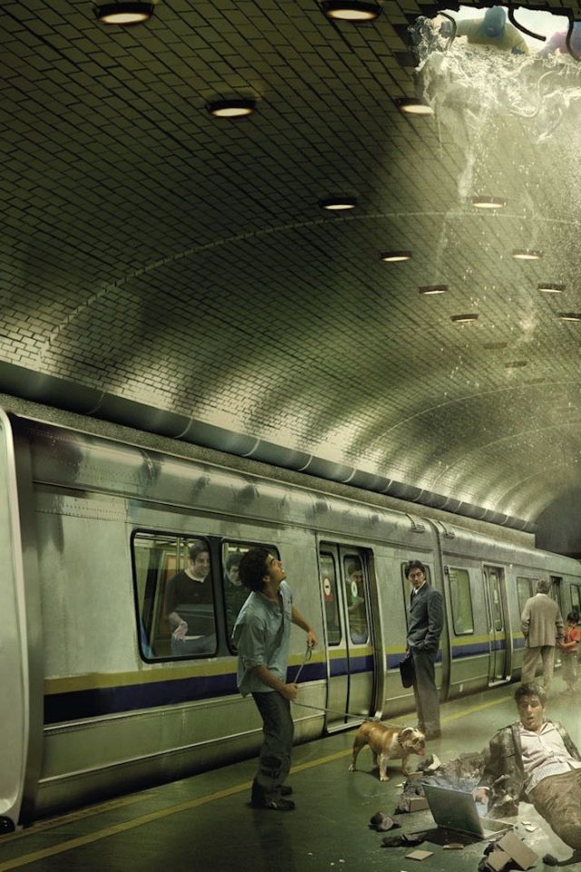 Subway Crash (#3244180) - HD Wallpaper & Backgrounds Download