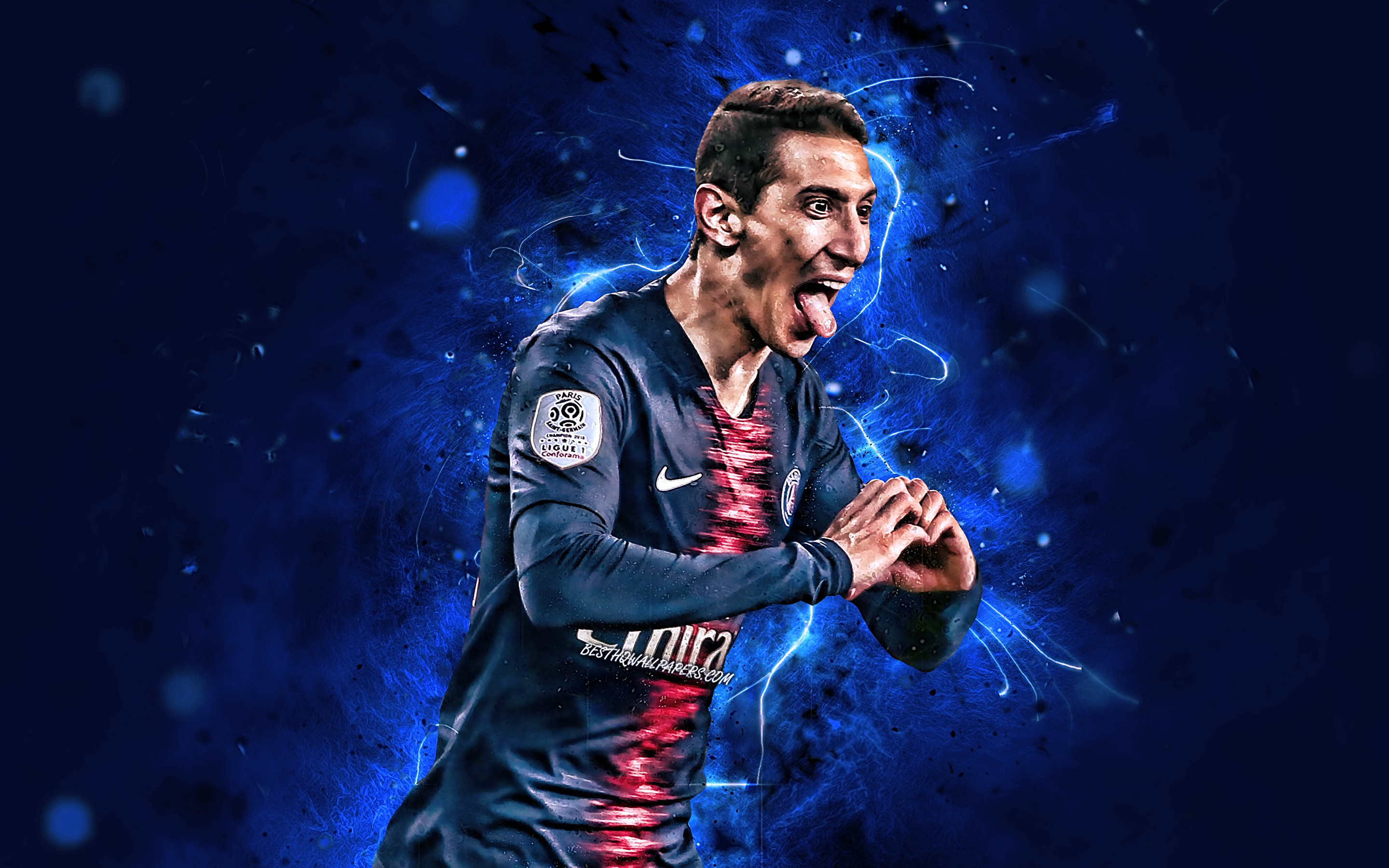 Angel Di Maria, Personal Celebration, Psg, Ligue 1, - Di Maria ...
