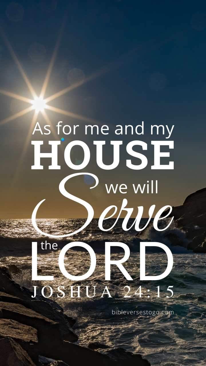 Joshua 24 15 (#3261872) - HD Wallpaper & Backgrounds Download