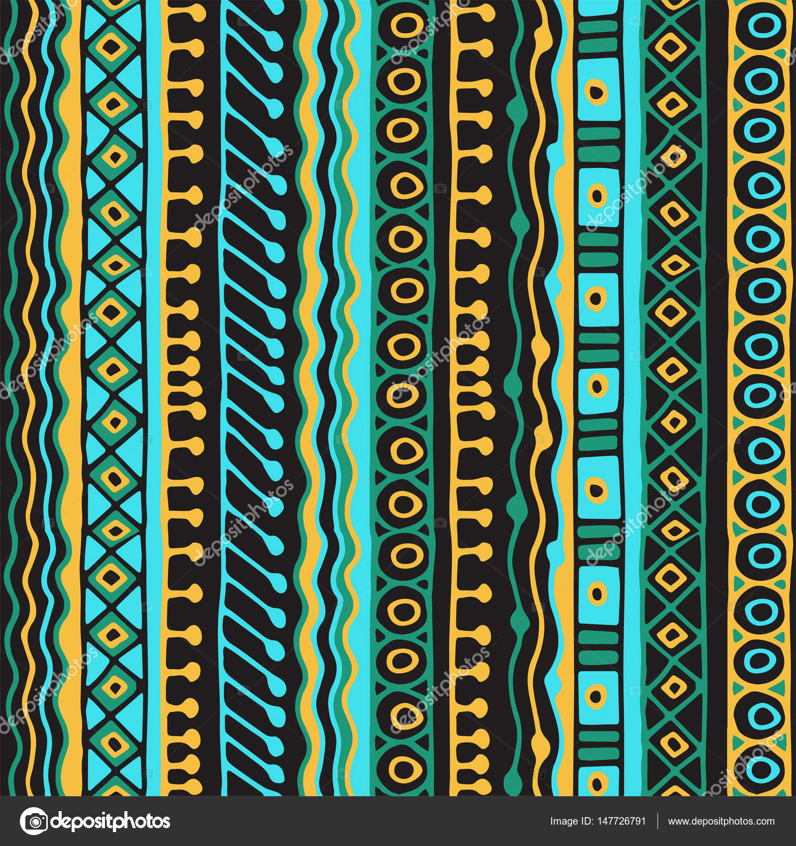 Ethnicity Seamless Pattern - Tribal Bohemian Texture Ethnic (#3269263 ...