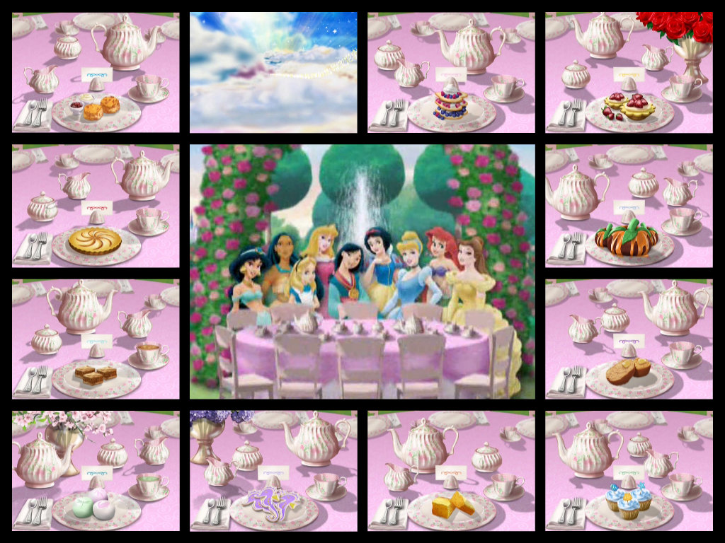 Princess Tea Party Background