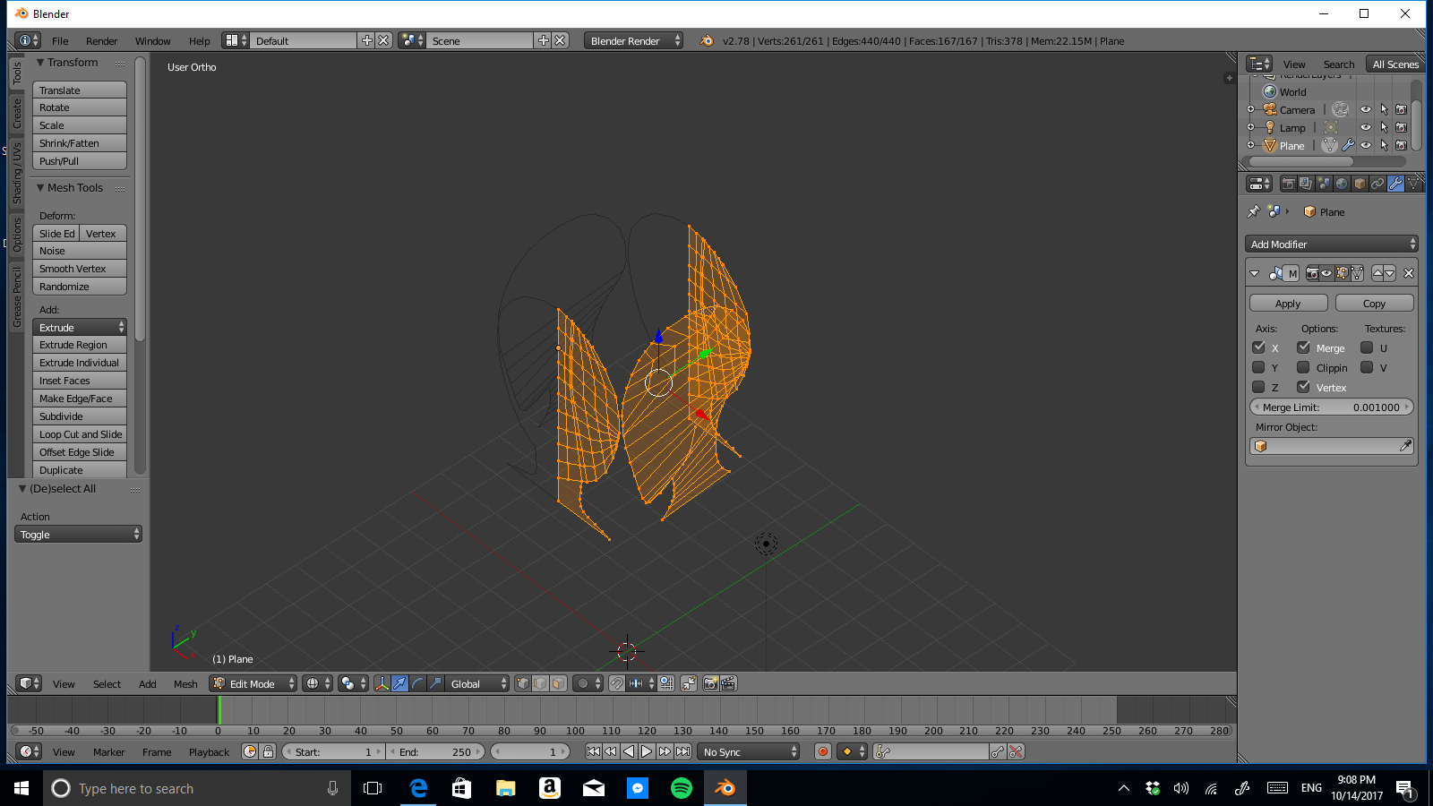 Planes Of Face Image - Blender 3d Reference (#3274153) - HD Wallpaper ...