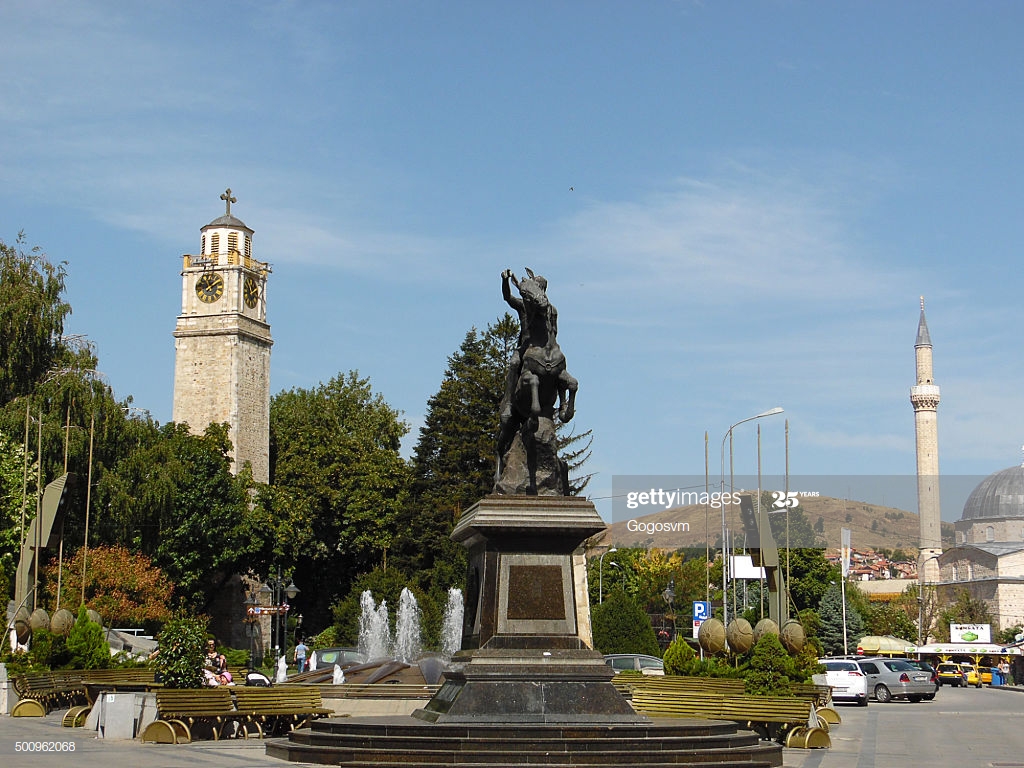 Philip Ii, Monument In Bitola, Macedonia - Clock Tower (#3276633) - HD ...