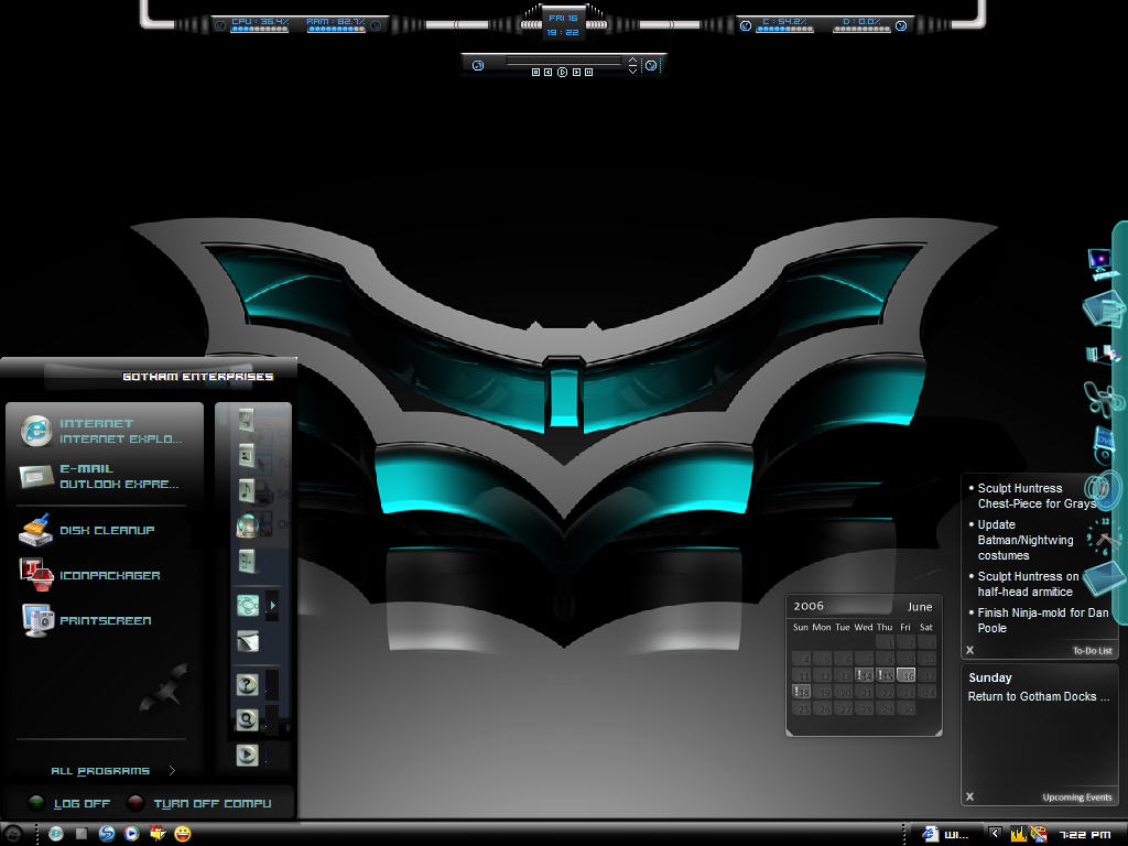 Batcomputer Wallpaper 4k
