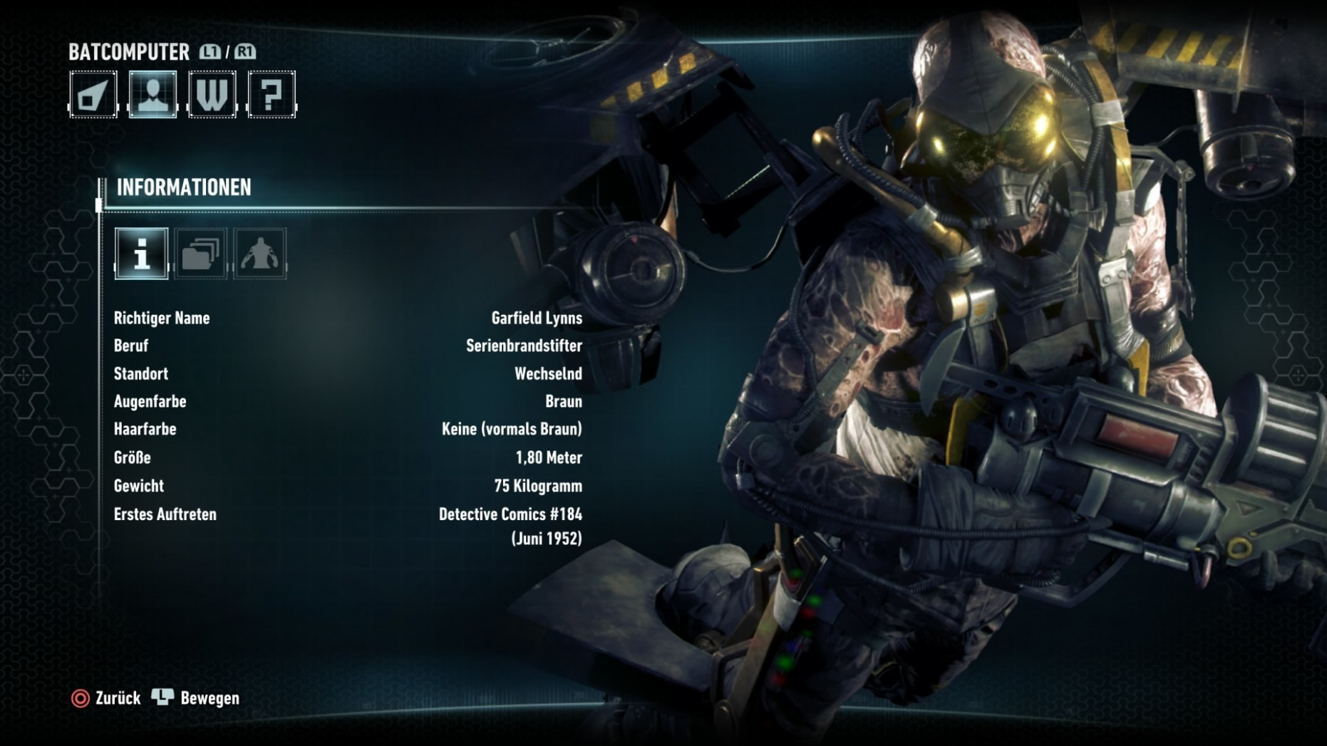 Batman Arkham Knight Firefly - Batman Arkham Knight Batcomputer ...