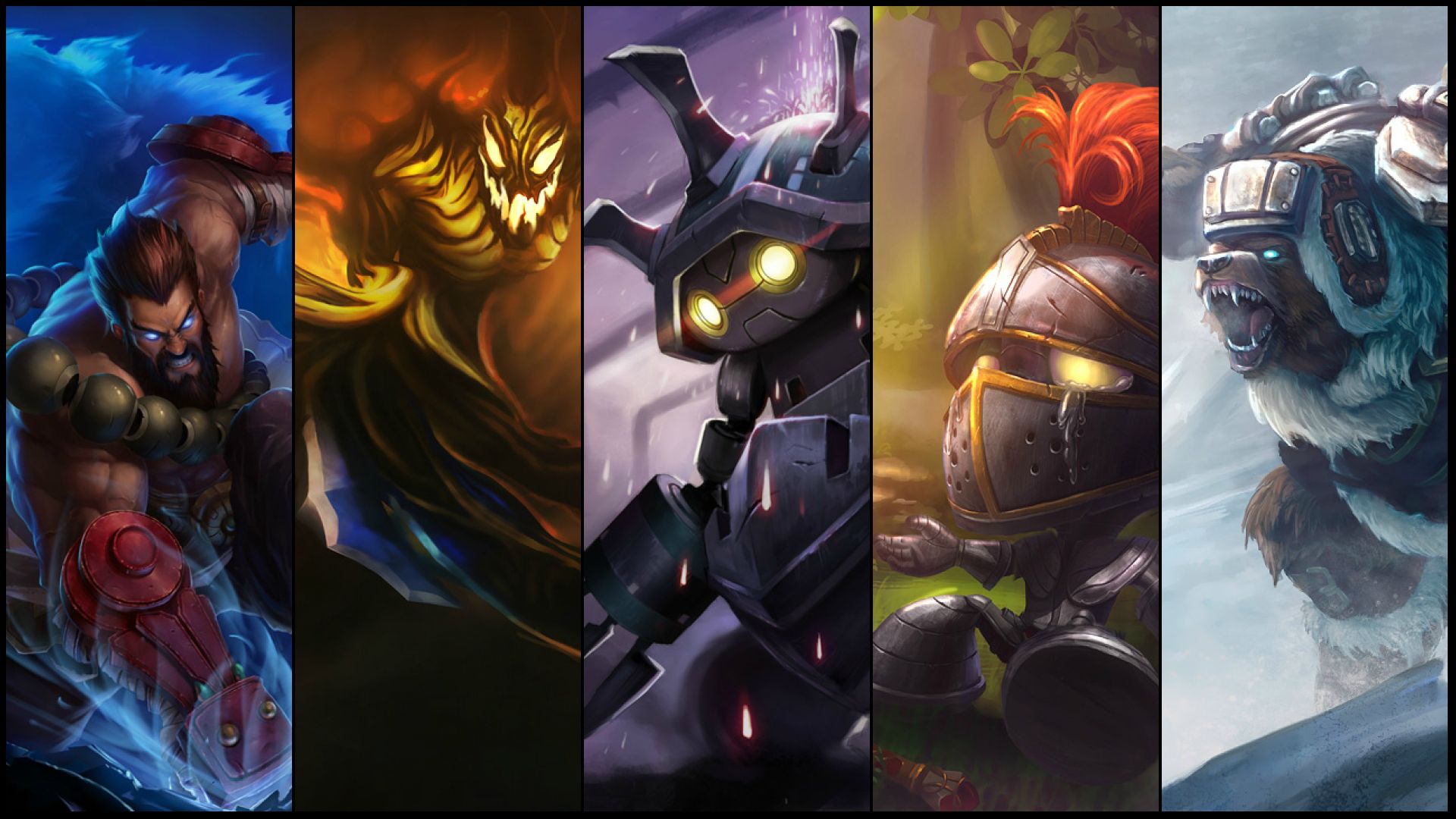 Download Lol Wallpaper Editor - League Of Legends Batman Villains On ...