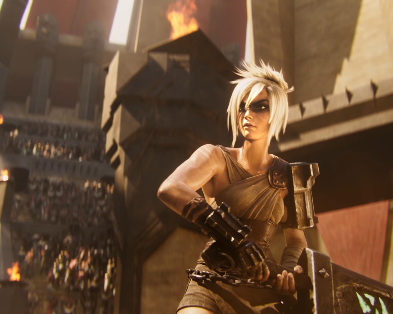 League Of Legends, Awaken, Riven, Animation - League Of Legends Awaken ...