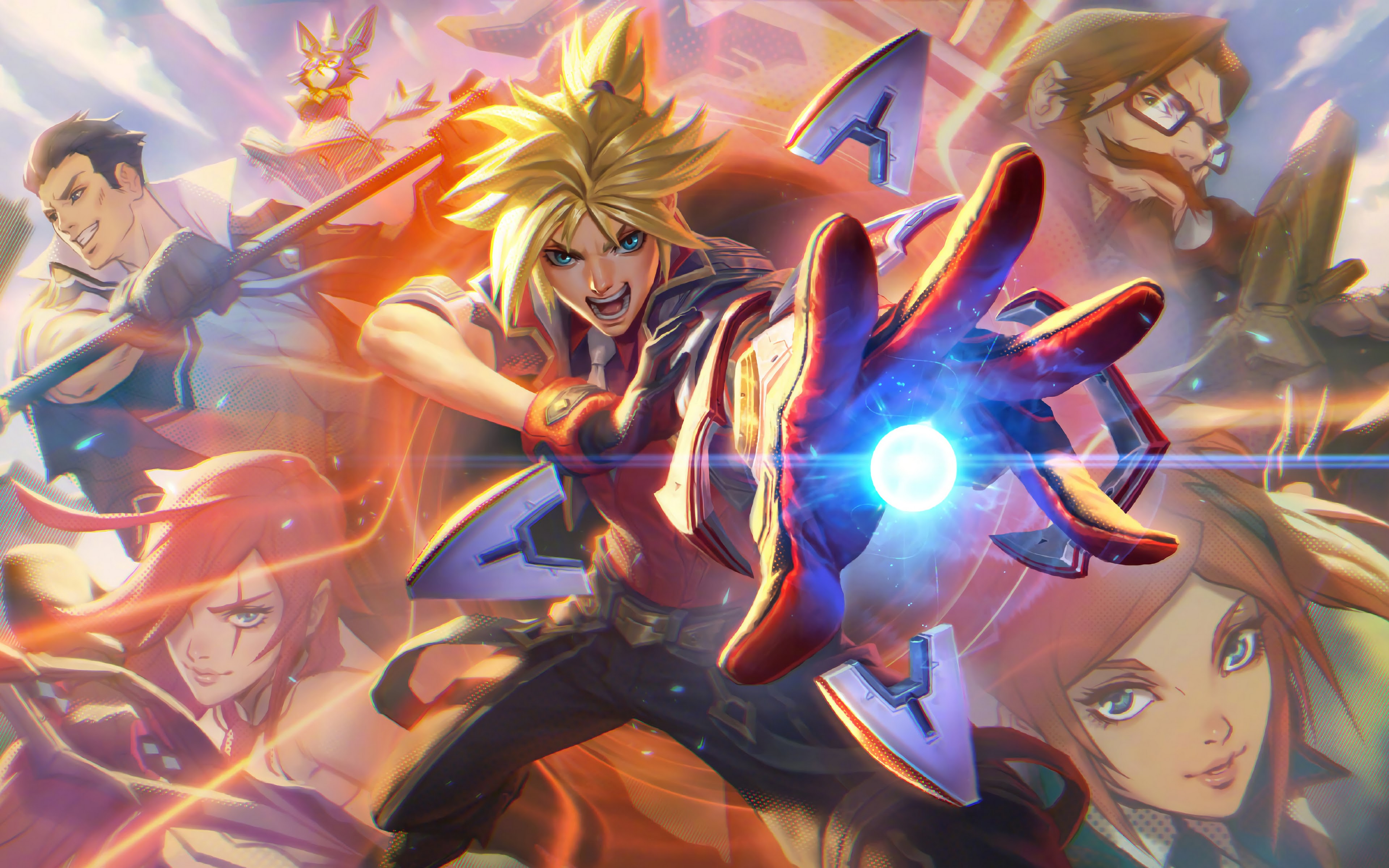 Battle Academia Ezreal, Splash Art, Lol, 4k, - Battle Academia Splash ...