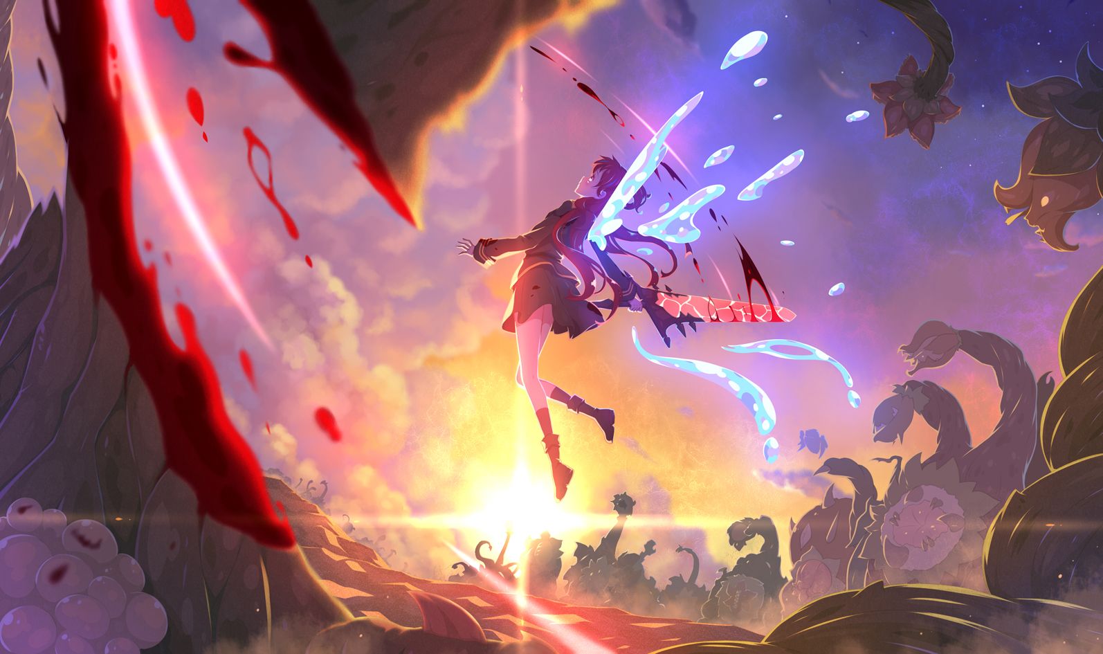 Wallpaper Ka Photo - Sukasuka Chtholly (#396390) - HD Wallpaper ...