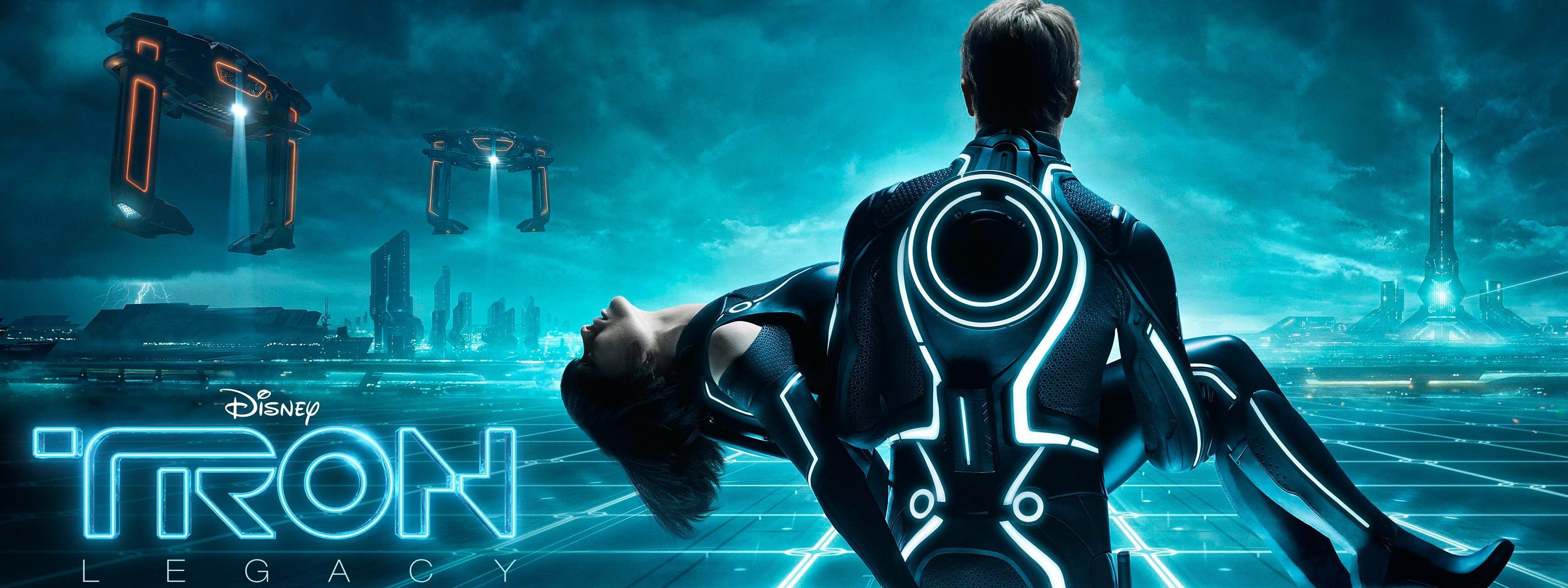 Tron Legacy Multi Monitor Wallpapers Hd Wallpapers - Dual Monitor ...
