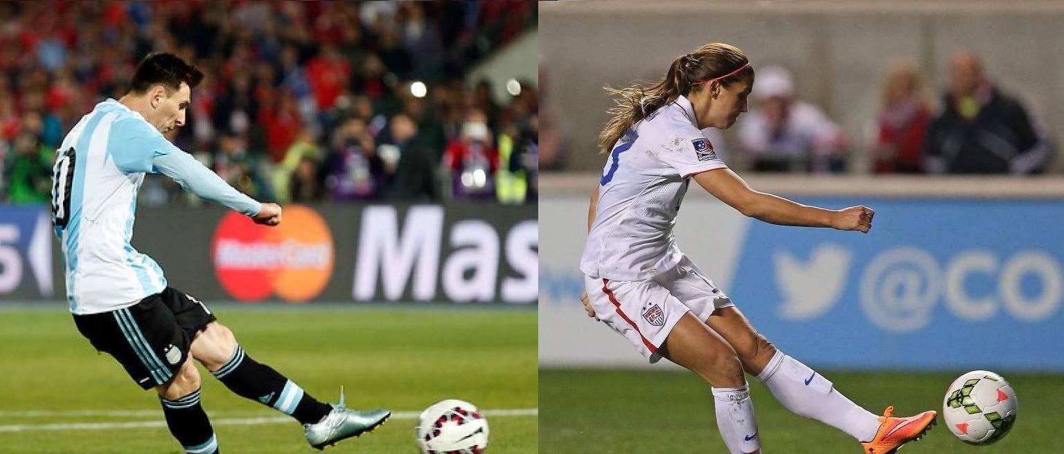 Lionel Messi - Alex Morgan - Alex Morgan Y Lionel Messi (#422157) - HD ...