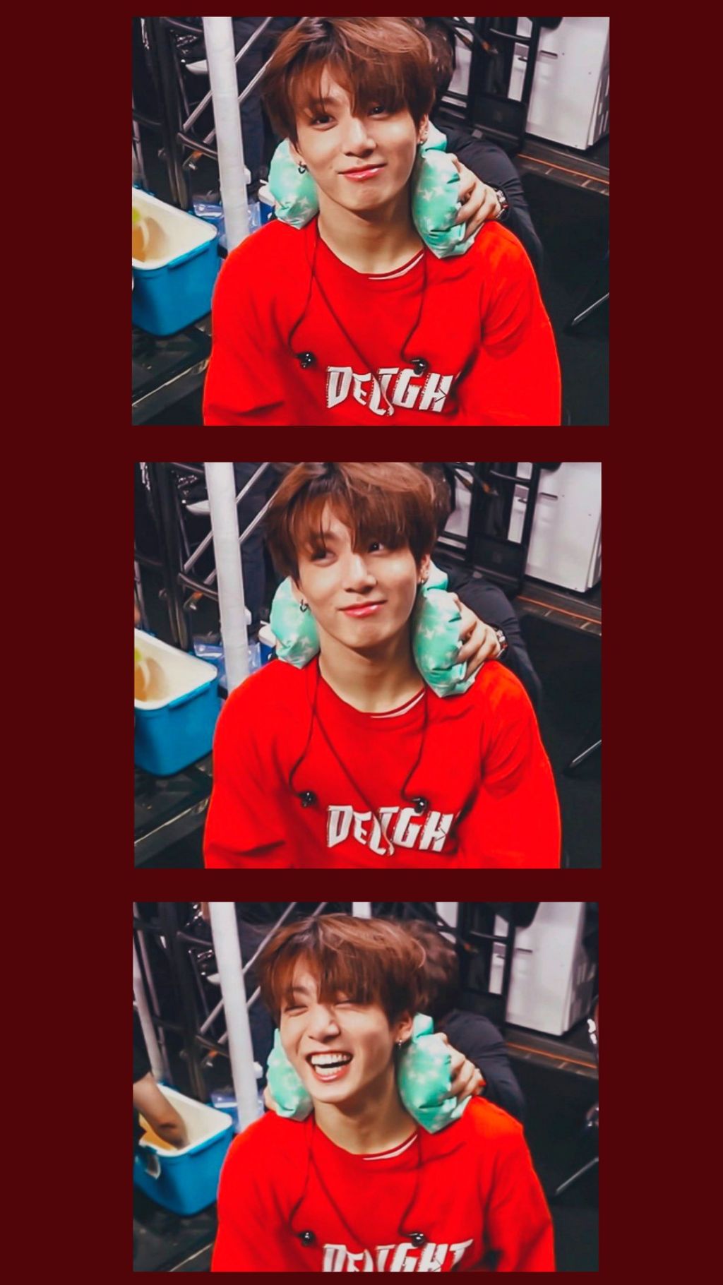 #jungkook #kook # Red #bts #wallpaper #vermelho #fotoedit - Girl ...