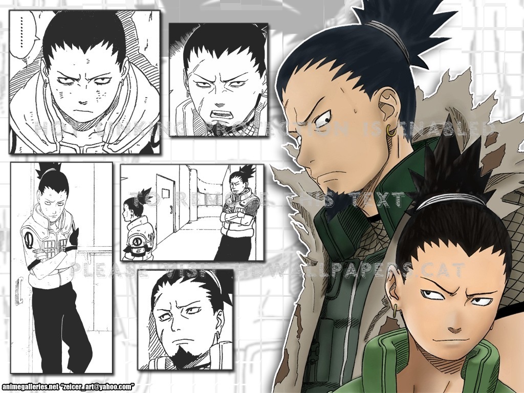 Shikamaru Father And Son (#445878) - HD Wallpaper & Backgrounds Download