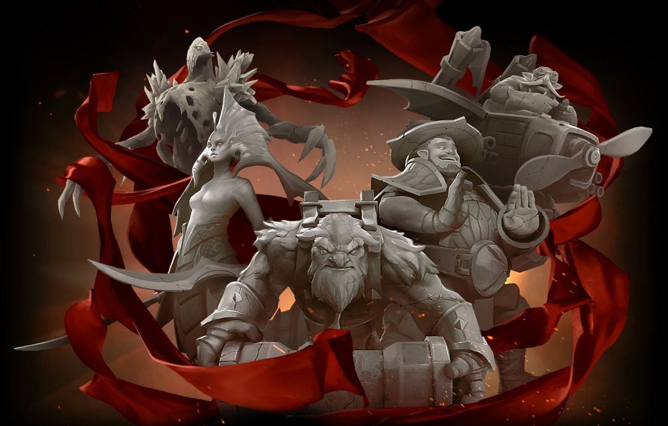 Photo Wallpaper Red, Storm, Red, Dota 2, Dota2, Camera, - Dota 2 Ti6 ...