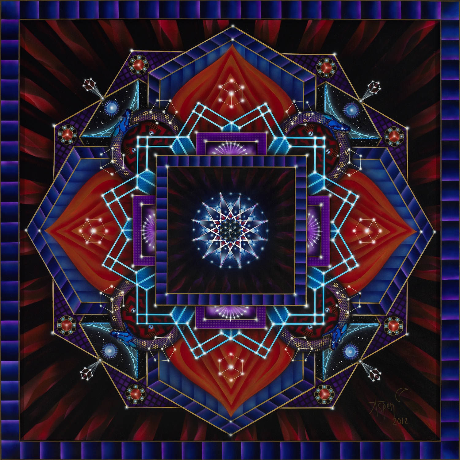 Cubular Mandala - Kaleidoscope (#458324) - HD Wallpaper & Backgrounds ...