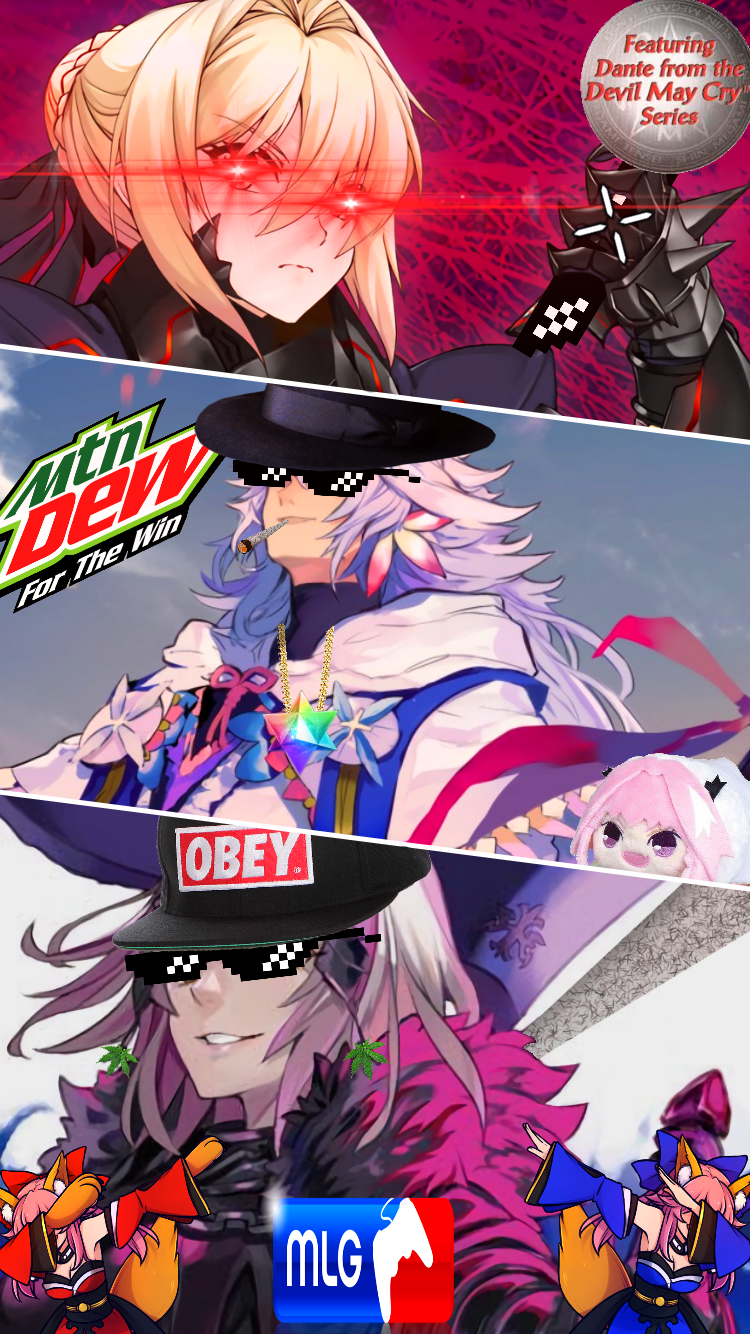 Grandorder - Fgo X Devil May Cry (#506072) - HD Wallpaper & Backgrounds ...