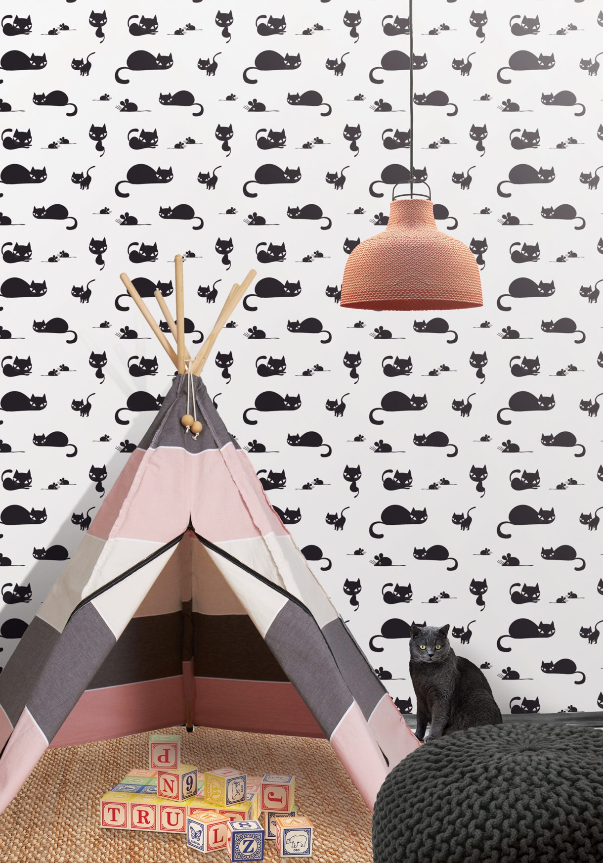 Meow Wallpaper - Lampshade (#511565) - HD Wallpaper & Backgrounds Download