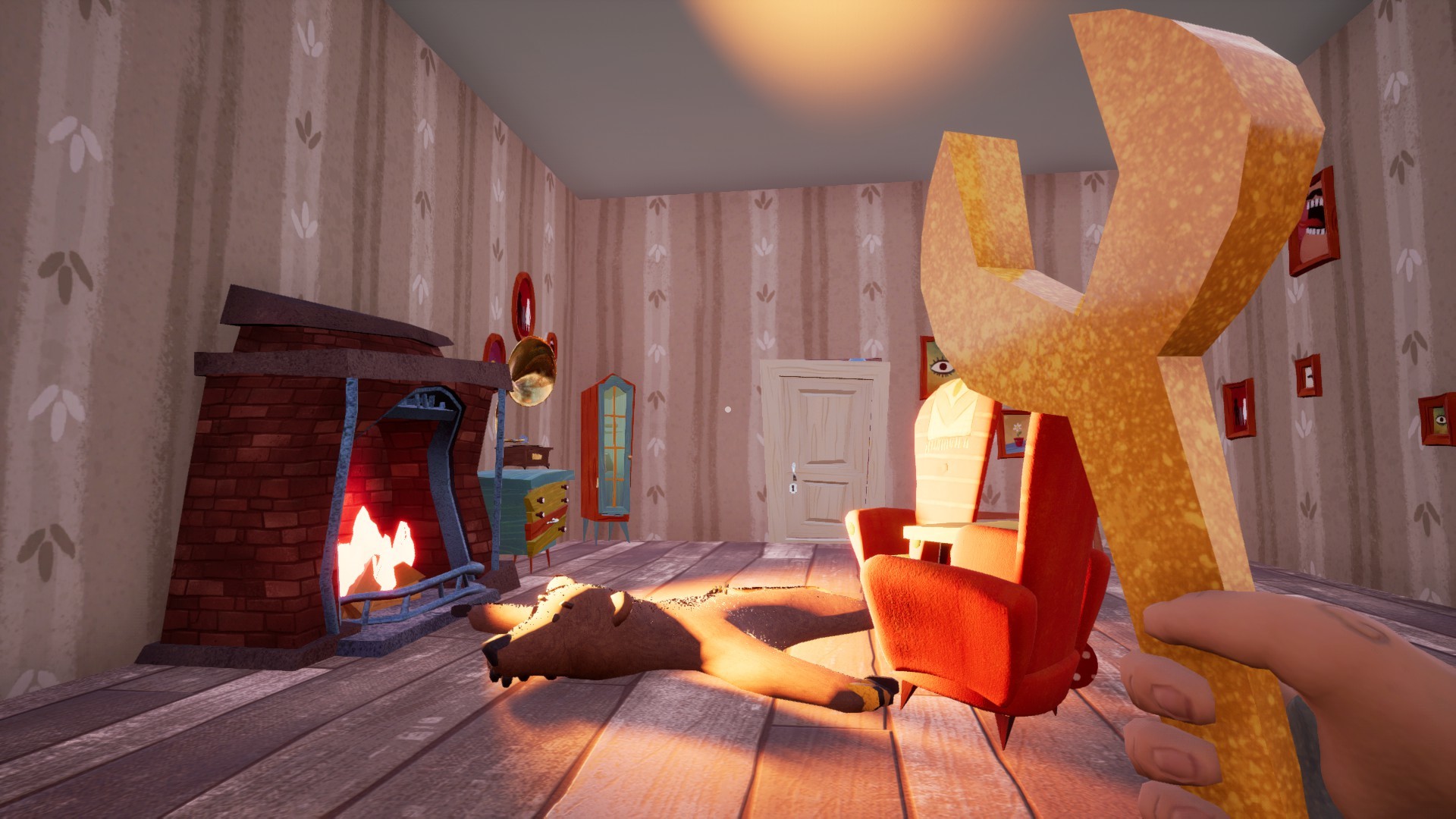 Hello Neighbor - Living Room (#512160) - HD Wallpaper & Backgrounds ...