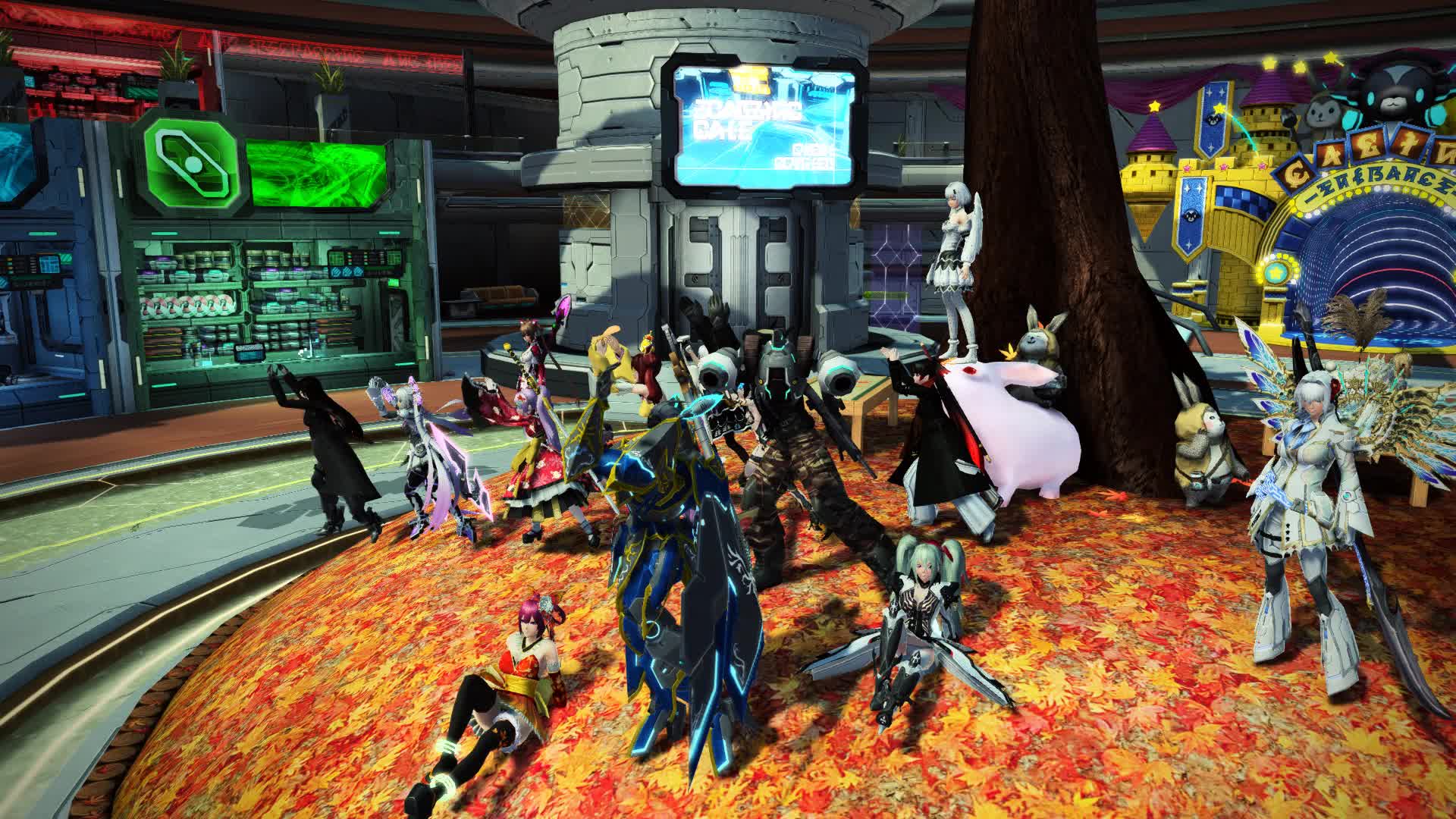 Pso2, Lobby, Phantasystaronline2, ロビー, Phantasy Star - Pc Game (#518969 ...