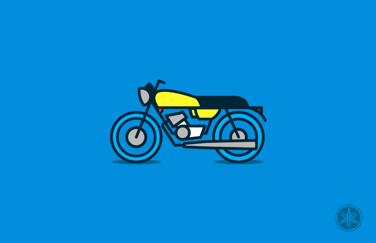 Download Yamaha Rx135, A Minimal Illustration I Made Today - Yamaha ...