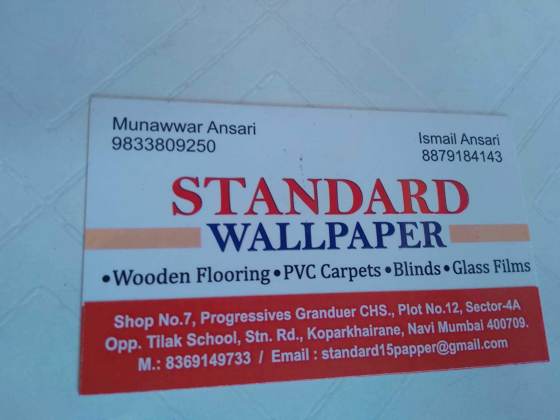 Standard Wallpaper Photos, Kopar Khairane, Mumbai - Label (#529552 ...