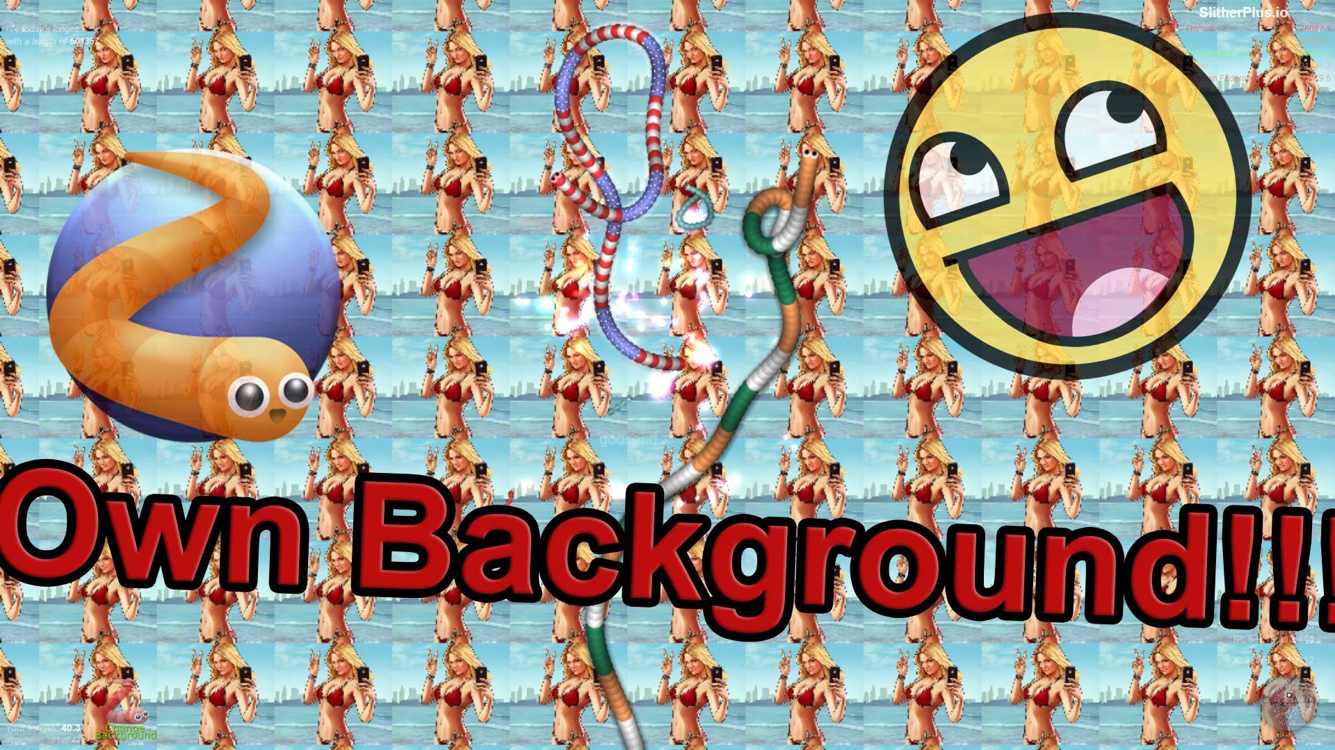 Slither Io Wallpaper - Cartoon (#534305) - HD Wallpaper & Backgrounds ...