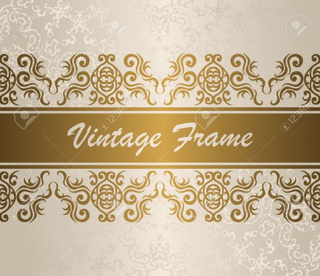 Vintage Wallpaper Border Vintage Wallpaper Borders - Vectores Vintage ...