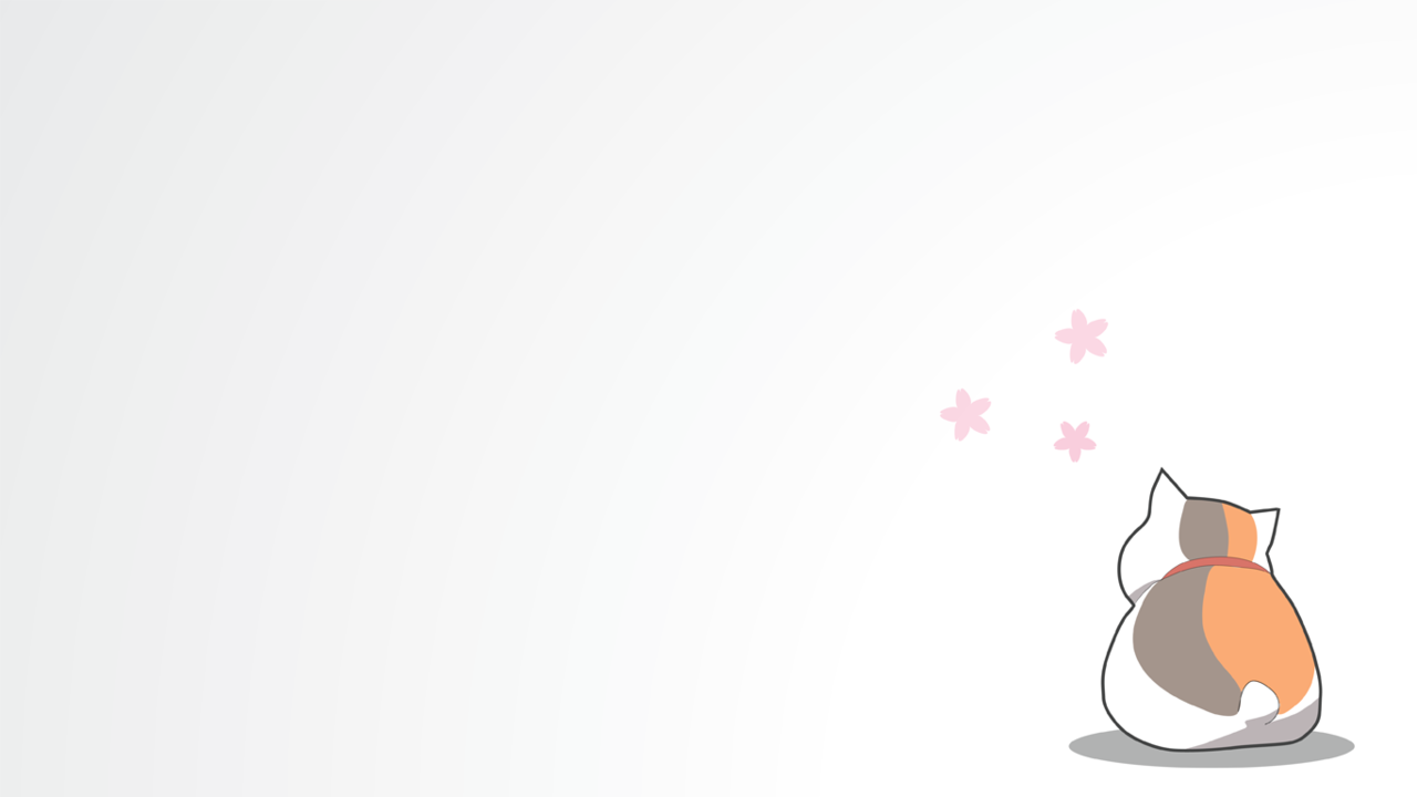 Vector Trace Of Nyanko-sensei From The Animanga Natsume - Illustration ...